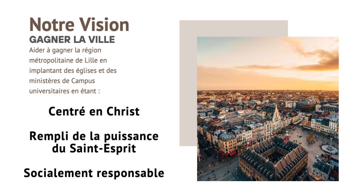 GCCF - Notre Vision et Mission
